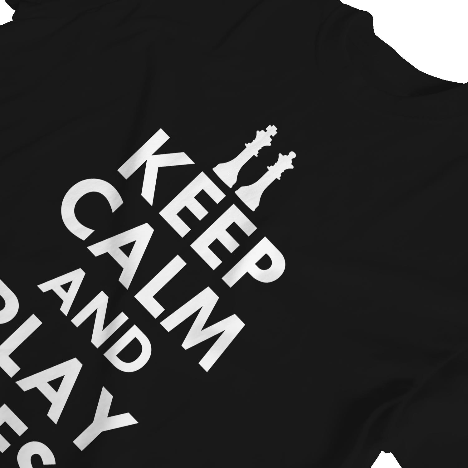 1Tee Womens Keep Calm And Play Chess T-Shirt | eBay UK